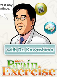 Brain Exercise with Dr. Kawashima (tương tự who has biggest brain ...